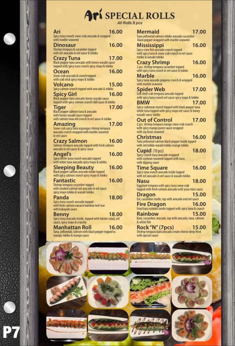 Ari Sushi - Japanese Restaurant｜Online Order｜New York｜NY