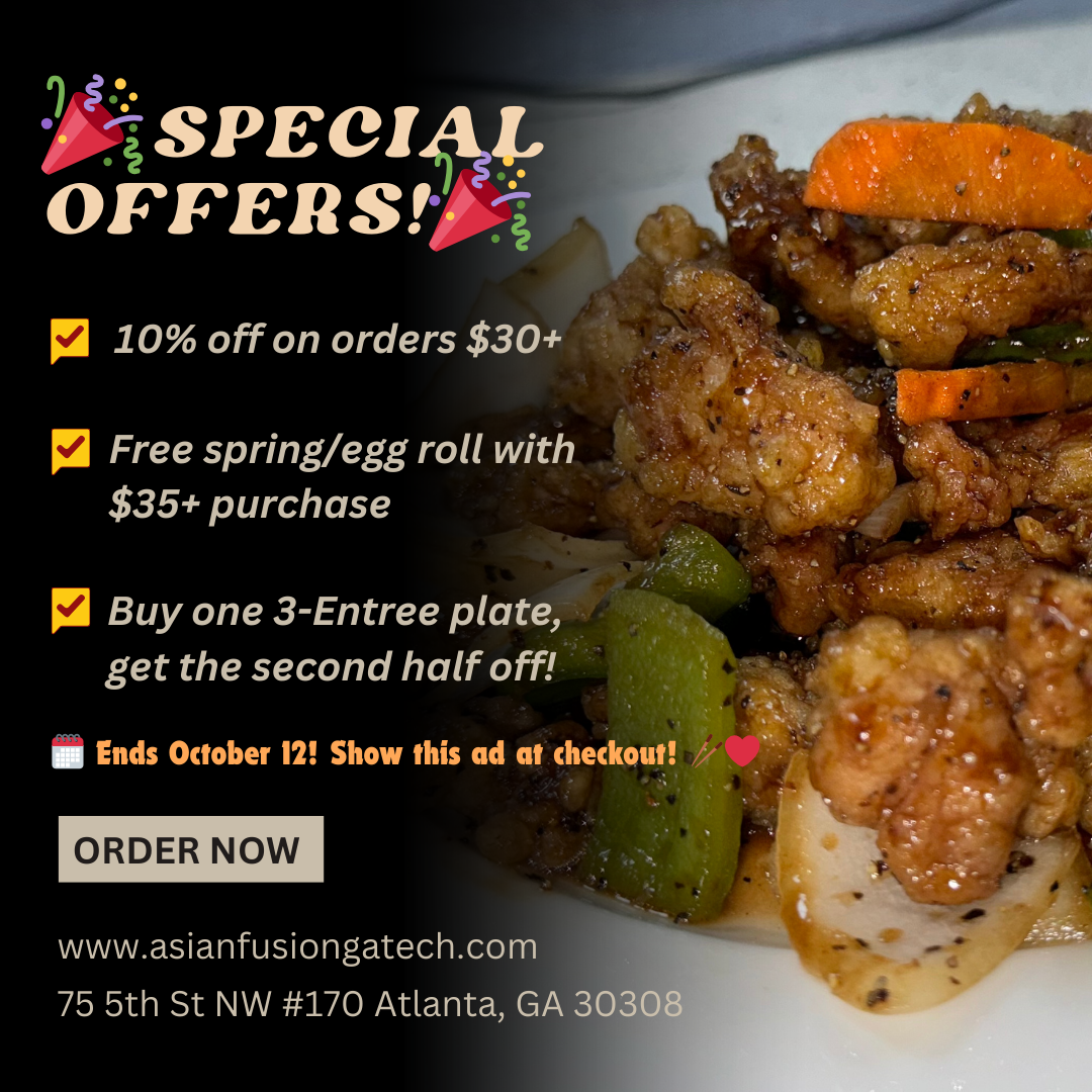 Asian Fusion | Online Order | Atlanta | GA