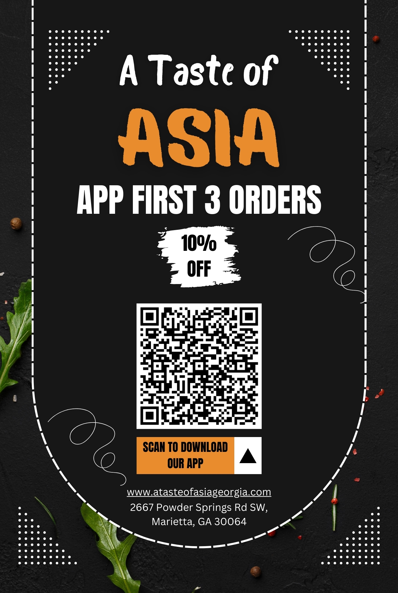 A Taste of Asia - Chinese Restaurant｜Online Order｜Marietta｜GA