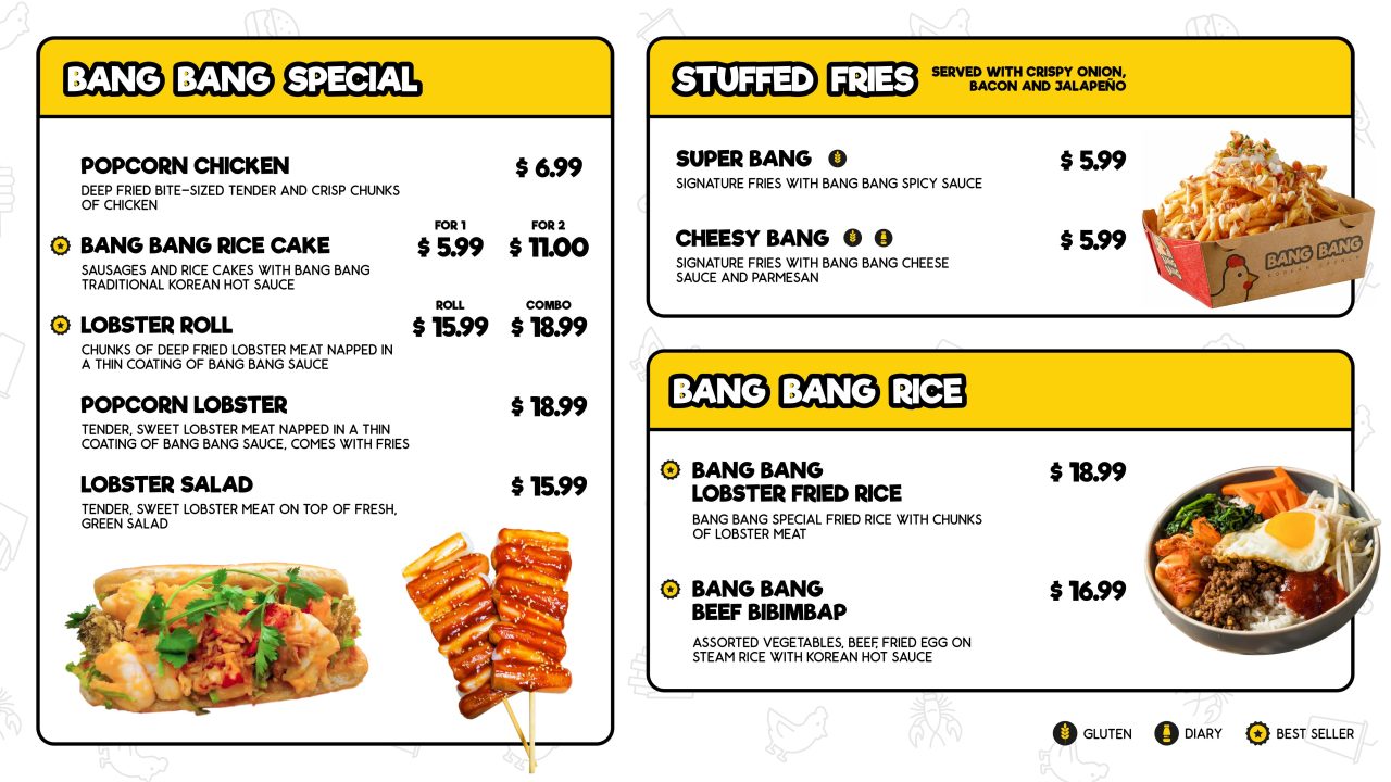 Bang Bang Korean Crunch - Fast Food Restaurant｜Online Order｜Huntington ...