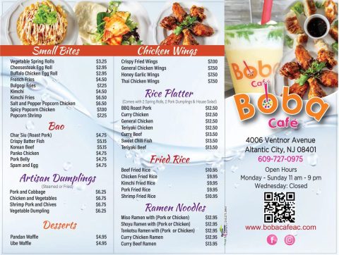 Boba Cafe - Bubble Tea Store｜Online Order｜Atlantic City｜NJ