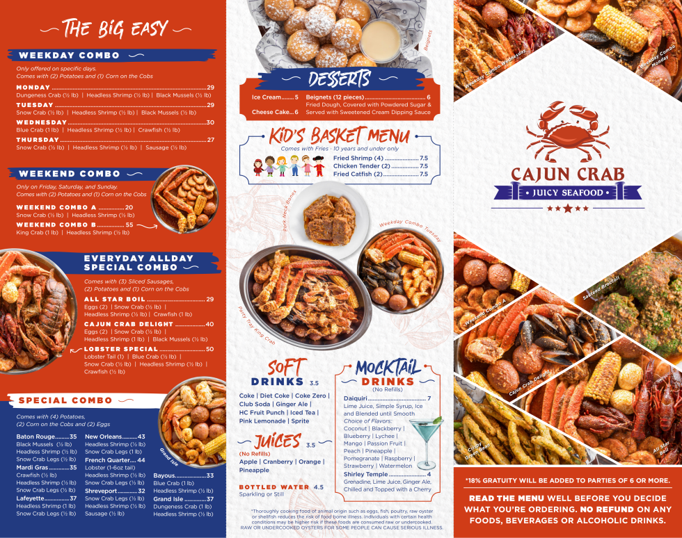 Cajun Crab - Seafood Restaurant | Online Order | Jacksonville | FL