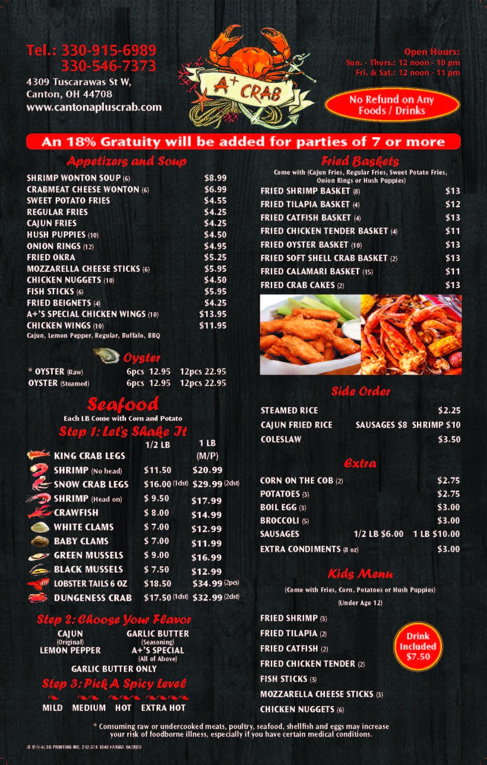 A Plus Crab - Seafood Restaurant丨Online Order丨Canton｜OH