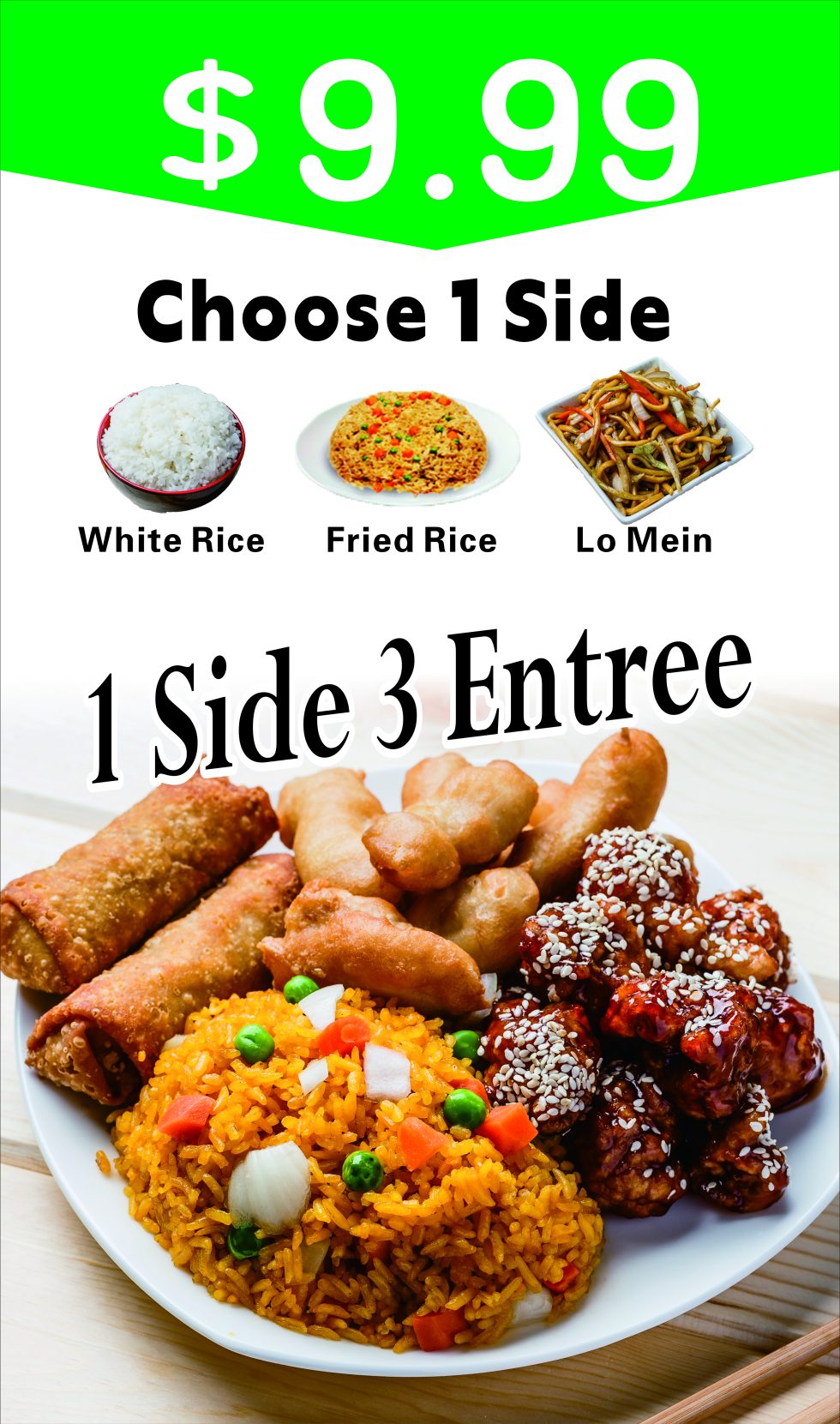 Menu - China Wok