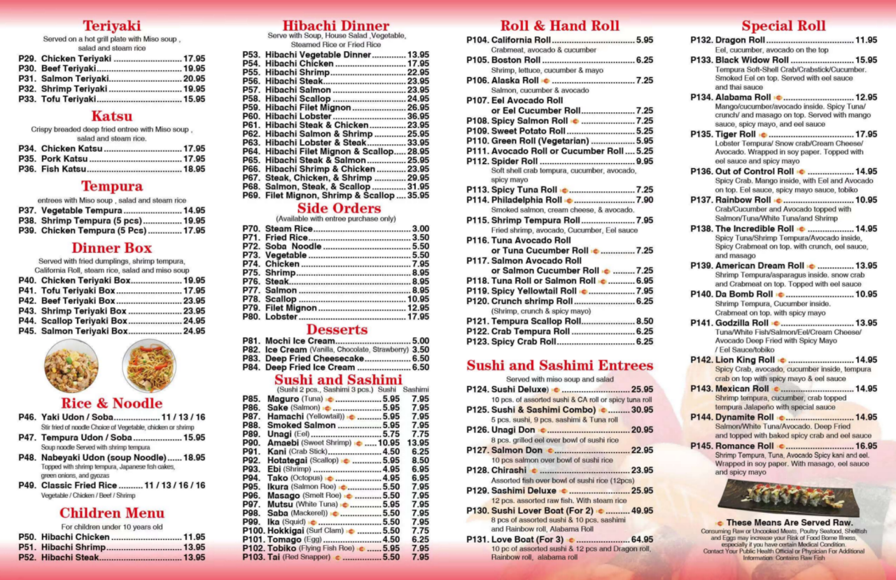 Dashu - Japanese Cuisine & Bar | Online Order | Huntsville | AL