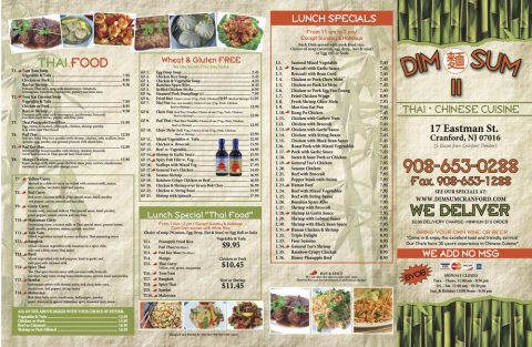 DIM SUM II - Chinese Restaurant｜Online Order｜Cranford｜NJ