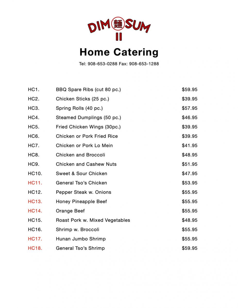 DIM SUM II - Chinese Restaurant｜Online Order｜Cranford｜NJ