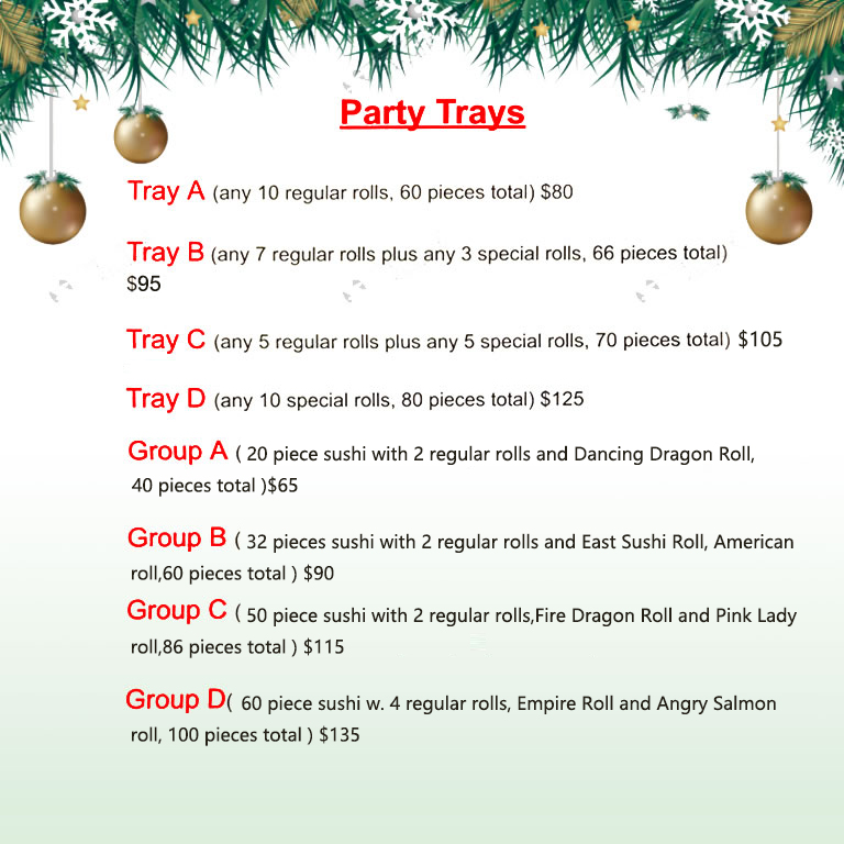 East Sushi Restaurant - Japanese restaurant｜Online Order｜Ewing Township｜NJ