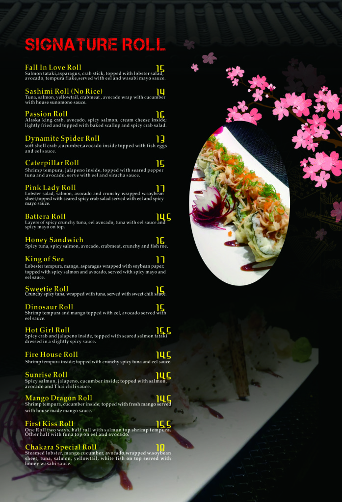Chakara Sushi & Bar - Asian Fusion Restaurant｜Online Order｜Fairport｜NY