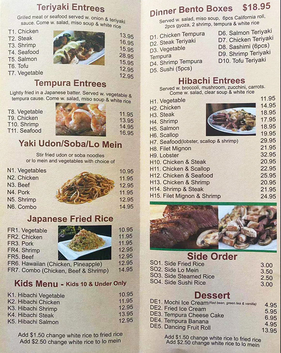 Enoki Sushi - Japanese Restaurant｜Online Order｜Stephenville｜TX