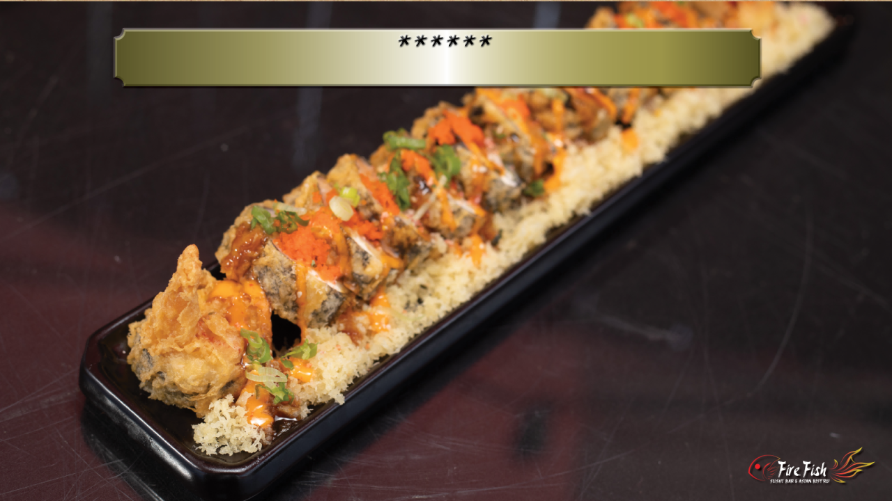 Fire Fish - Sushi Bar & Asian Bistro - Asian fusion restaurant | Online ...