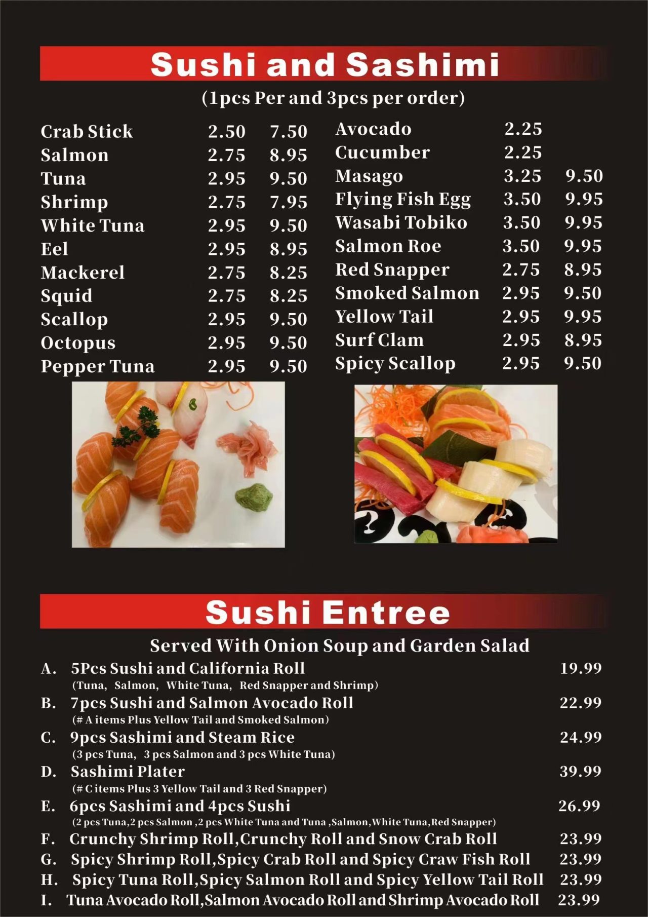 Fuji Steak House & Sushi - Japanese Restaurant｜Online Order｜Baytown｜TX