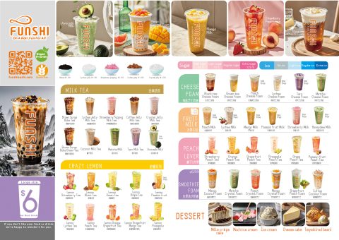 Menu - Funshi Sushi Ramen & Boba