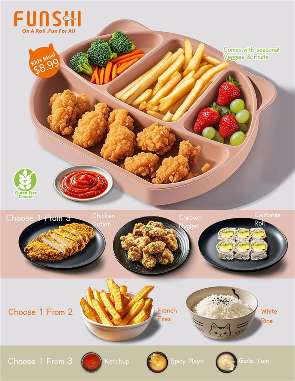 Menu - Funshi Sushi Ramen & Boba