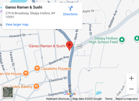 Ganso Ramen & Sushi - Japanese Restaurant | Online Order | Sleepy Hollow | NY