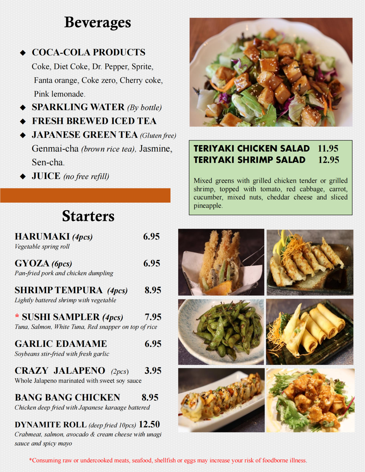 470 Daleville Menu - Ichiban Japanese Steak House