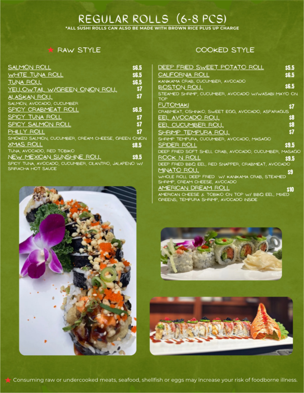 470 Daleville Menu - Ichiban Japanese Steak House