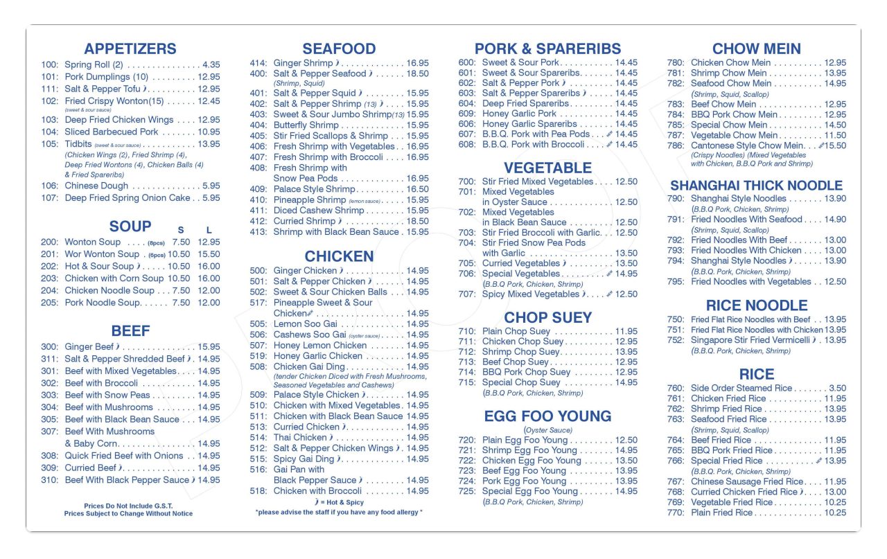 Golden Leaf Chinese Food | Online Order | Calgary | AB