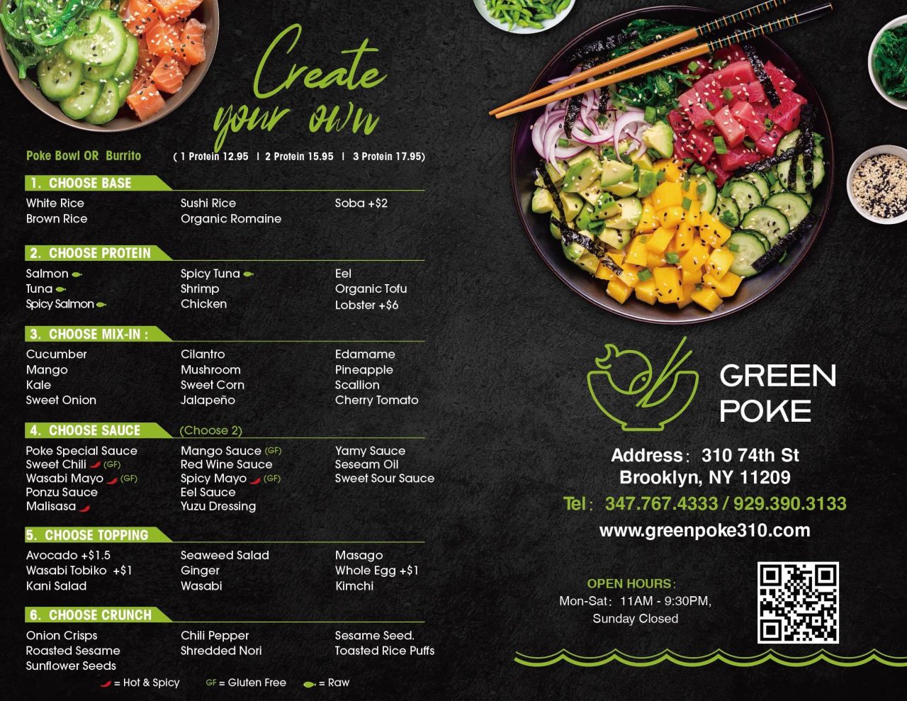 Green Poke｜Online Order｜Brooklyn｜NY