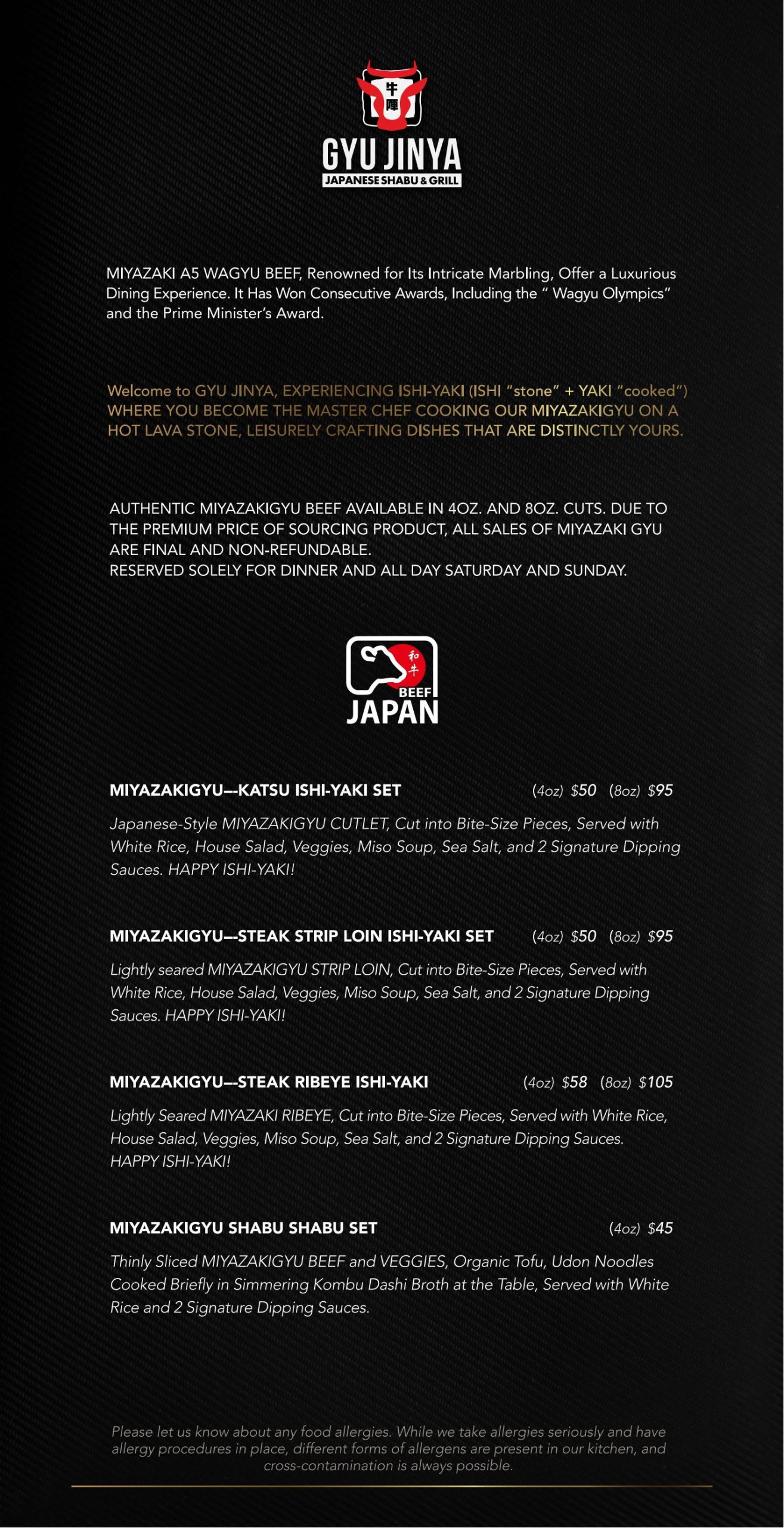 Gyu Jinya | Online Order | Lancaster | CA