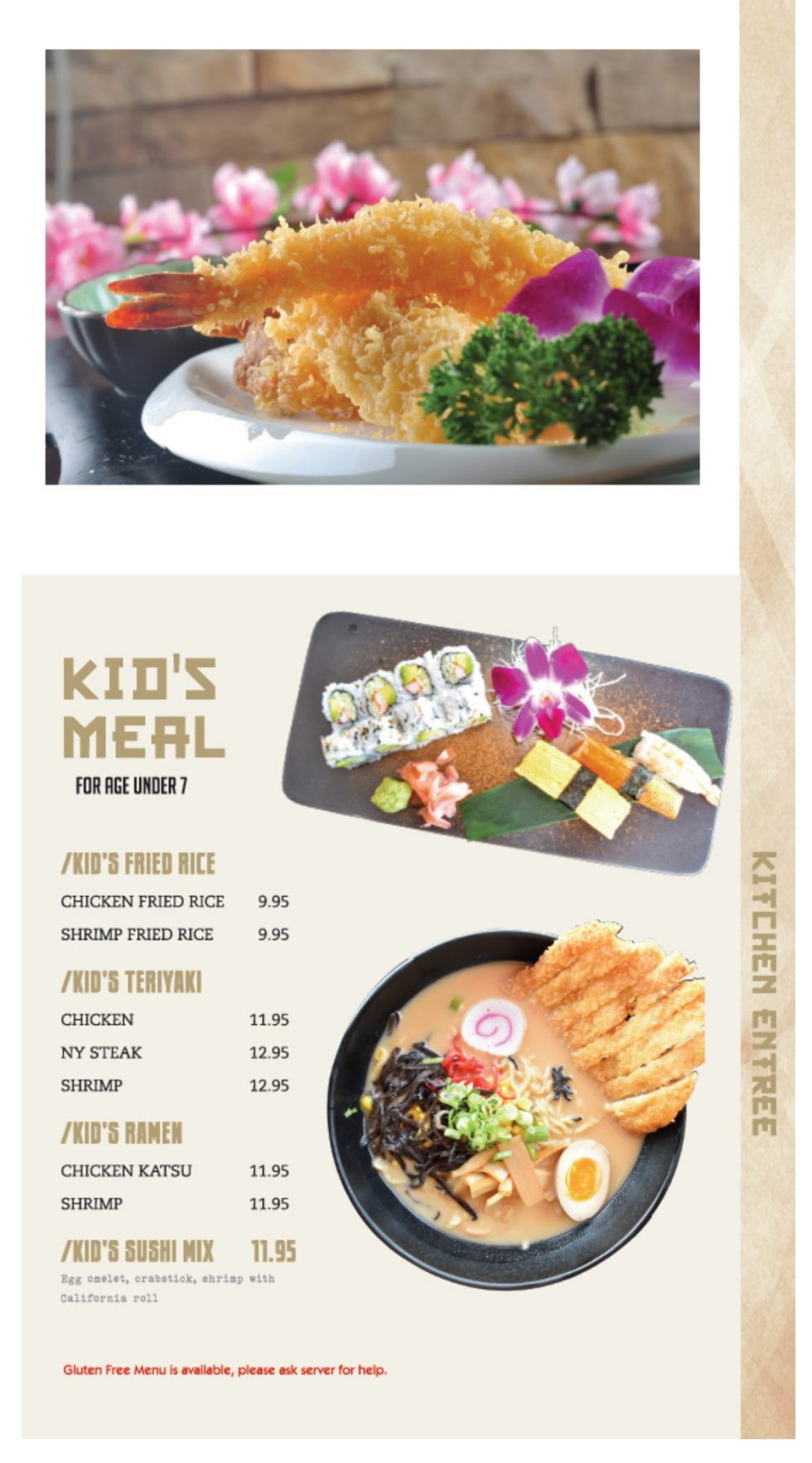 Menu - Hana Ramen Sushi