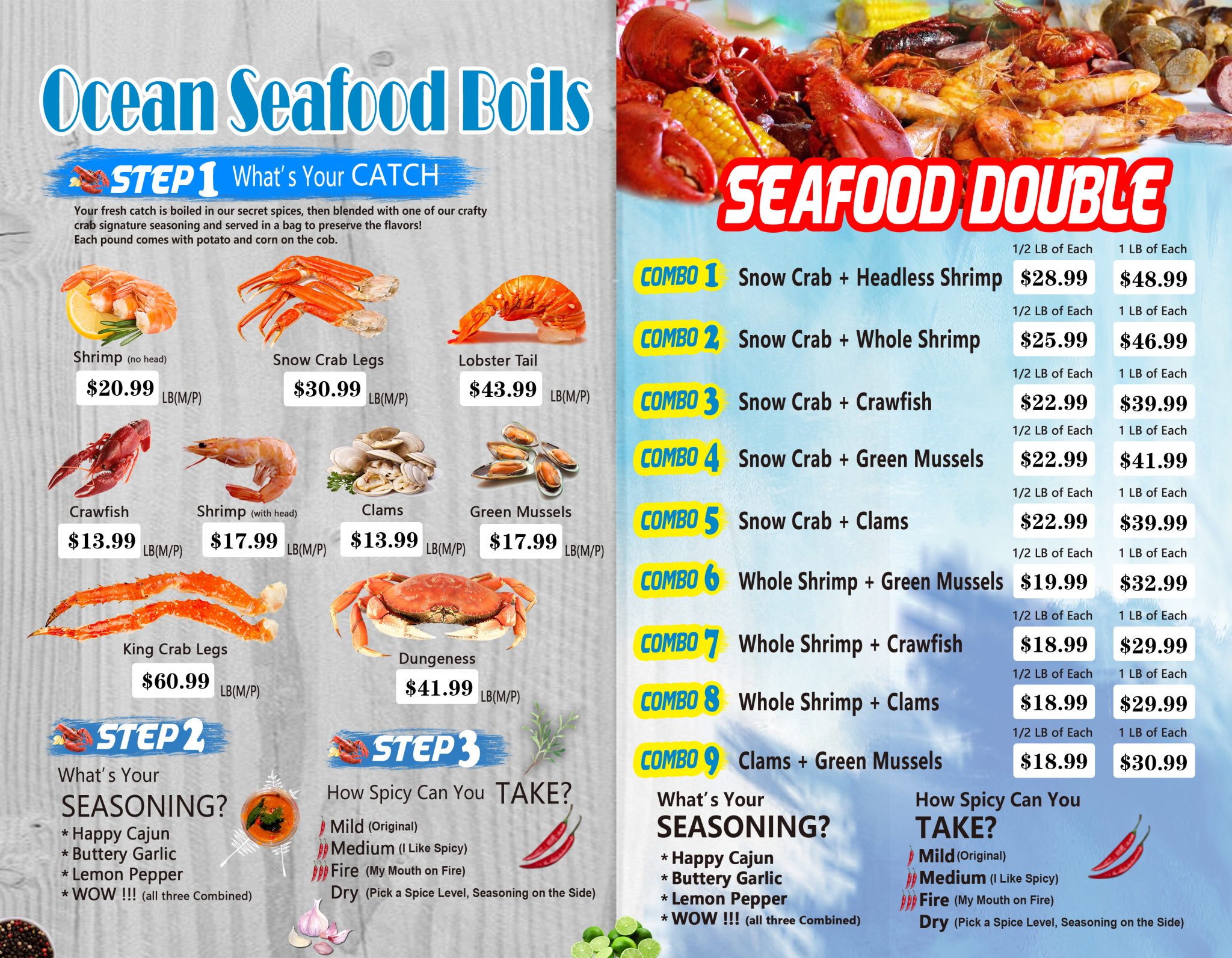 Happy Seafood House - Seafood Restaurant丨Online Order丨Leonardtown丨MD