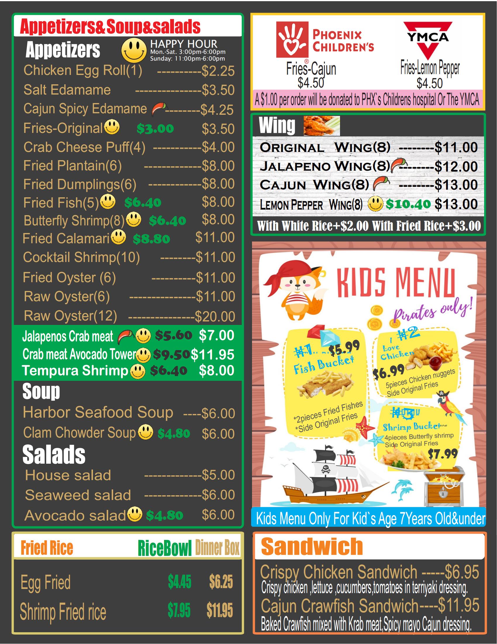 Harbor Seafood Cajun House & Ramen - Seafood Restaurant | Online Order ...