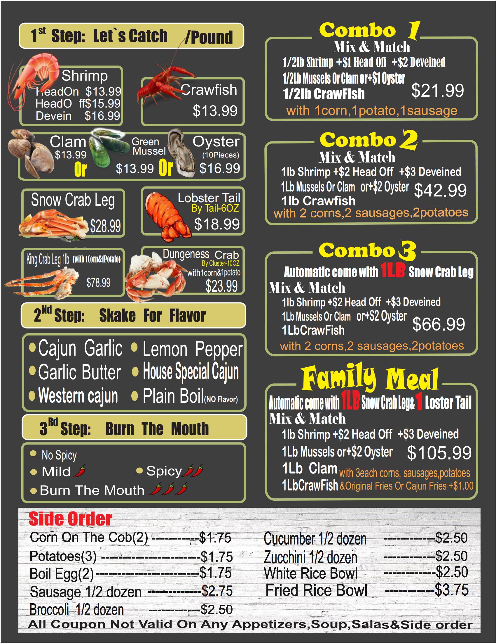 Harbor Seafood Cajun House & Ramen - Seafood Restaurant | Online Order ...