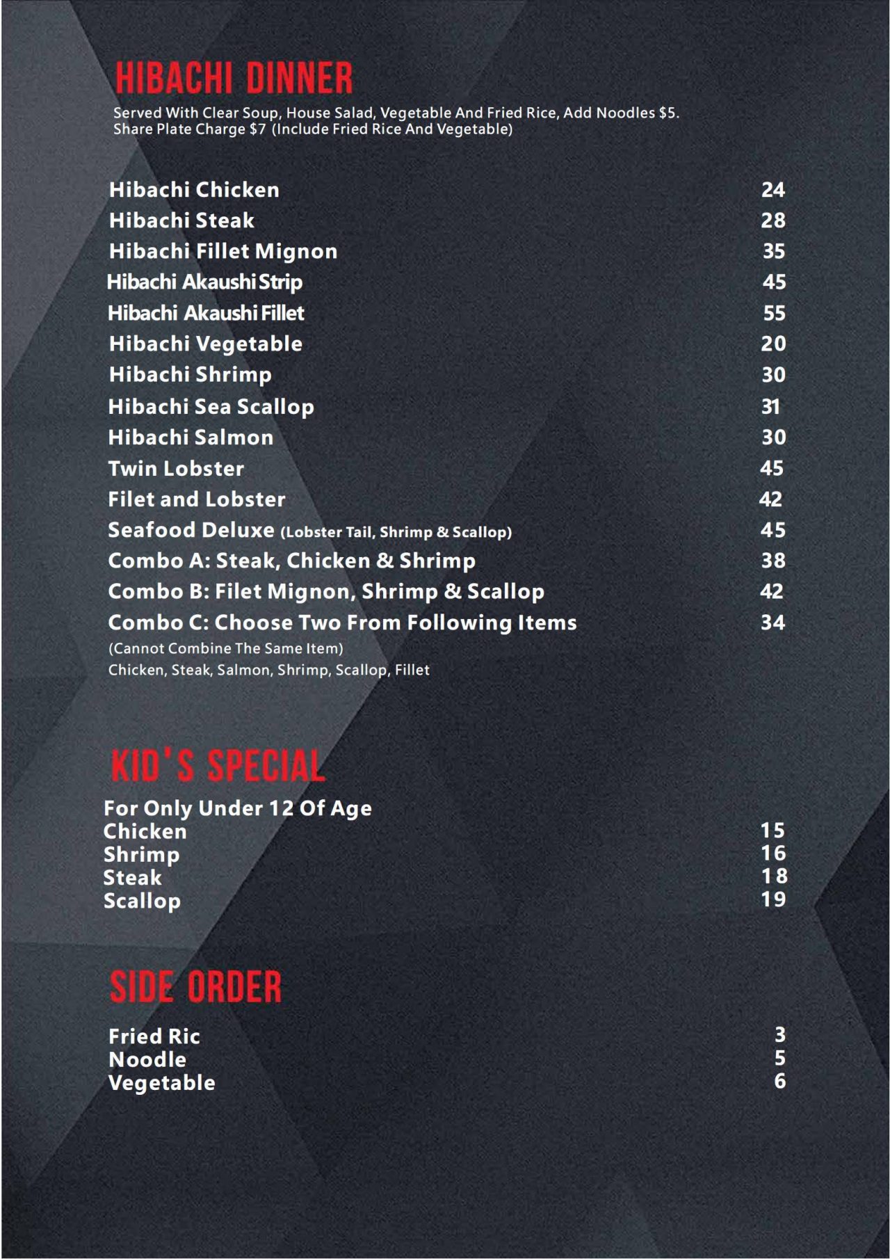 Ichiban | Online Order | Waco | TX