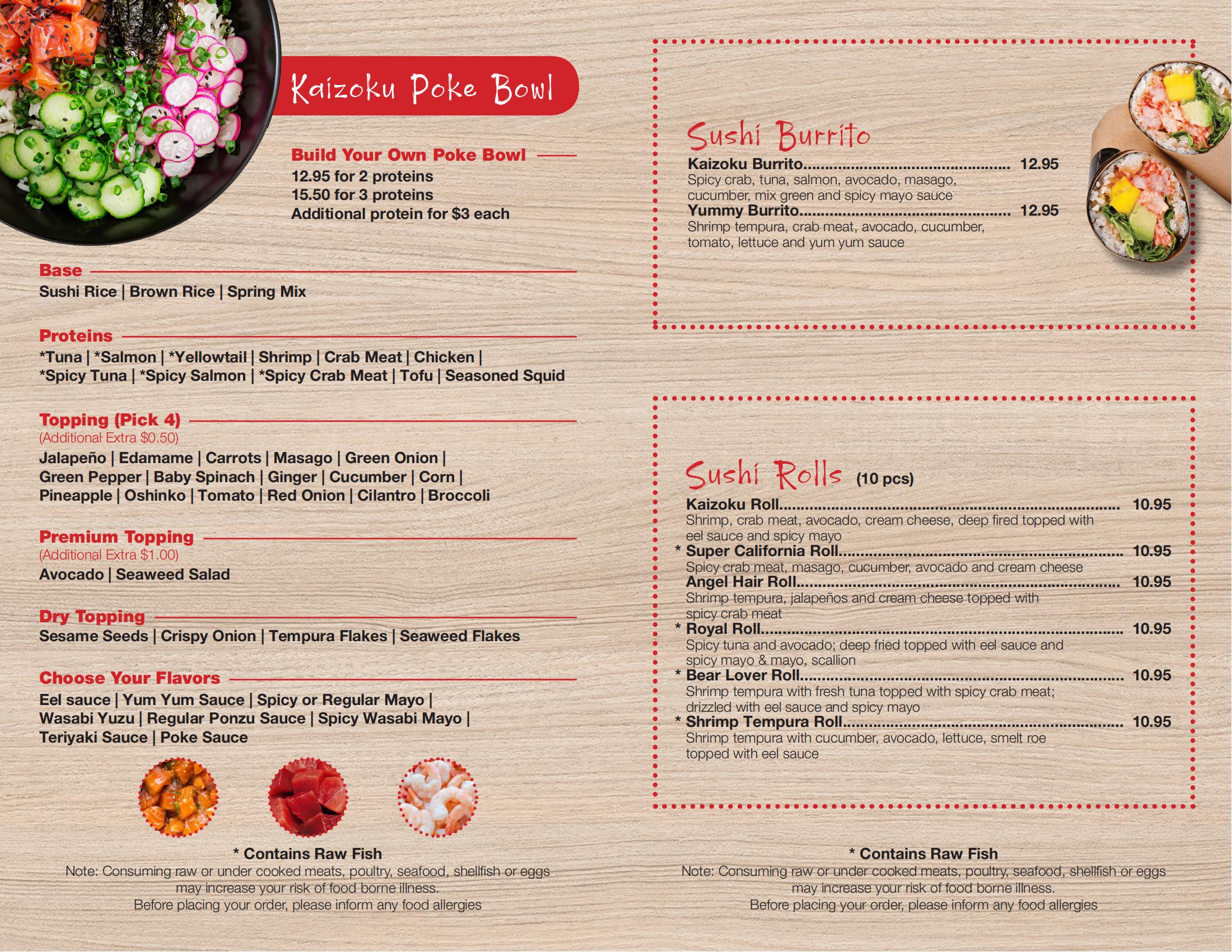 Kaizoku Japanese Cuisine & Poke Bowl - Japanese Restaurant丨Online Order ...