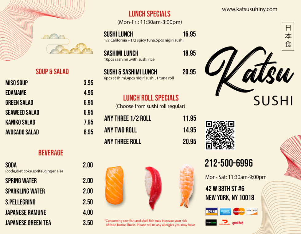 Katsu Sushi | Online Order | New York | NY