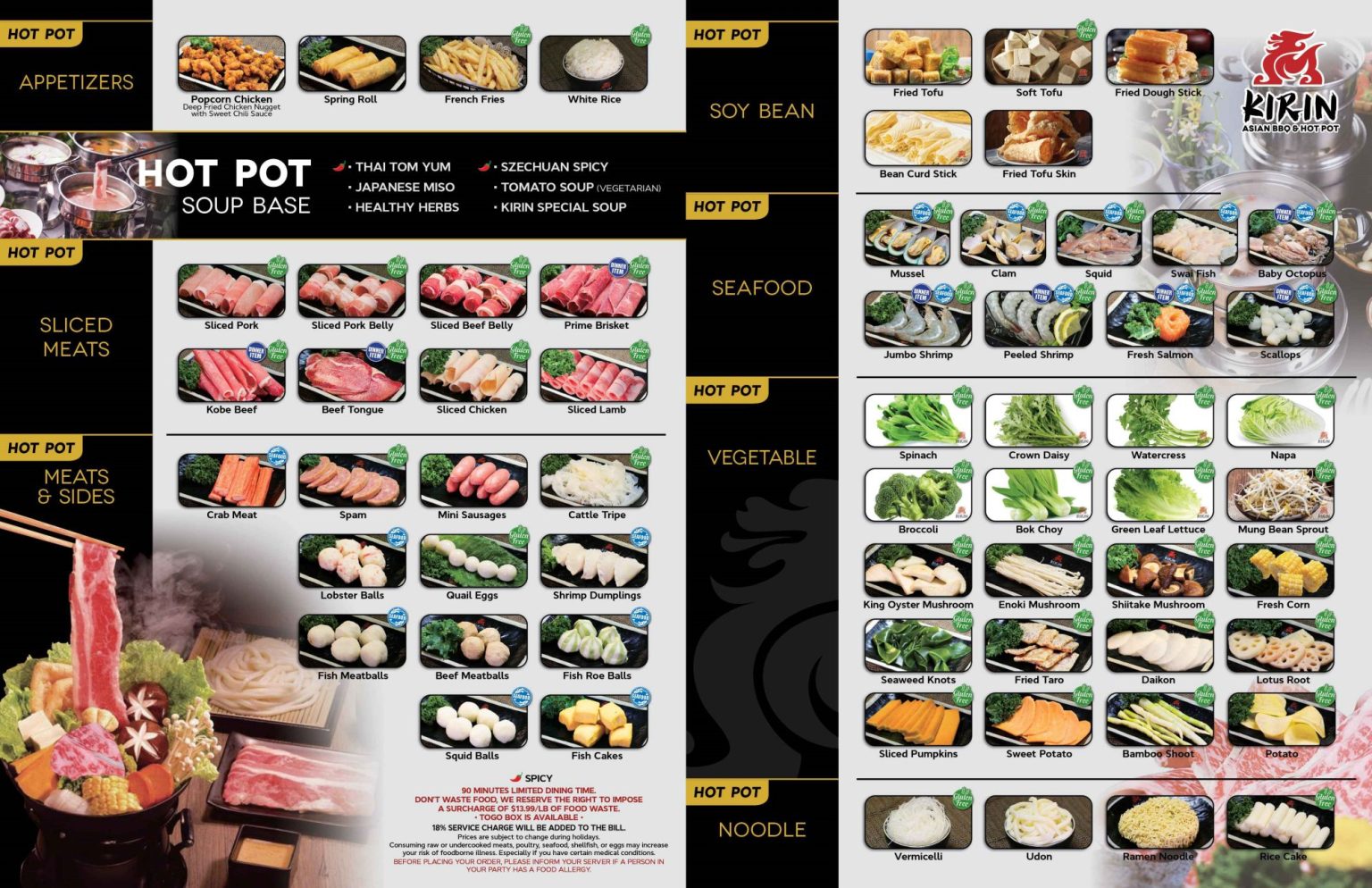 Kirin Asian BBQ and HotPot｜Online Order｜Springfield｜MA