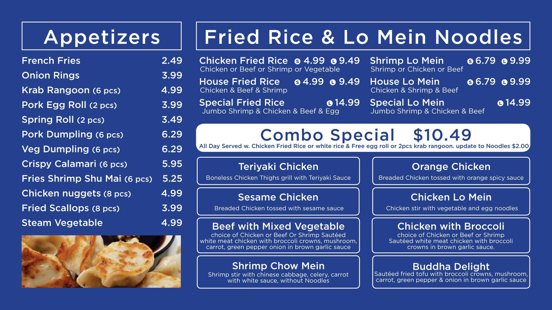 Kluck Chicken - Chinese Restaurant | Online Order | Ocala | FL