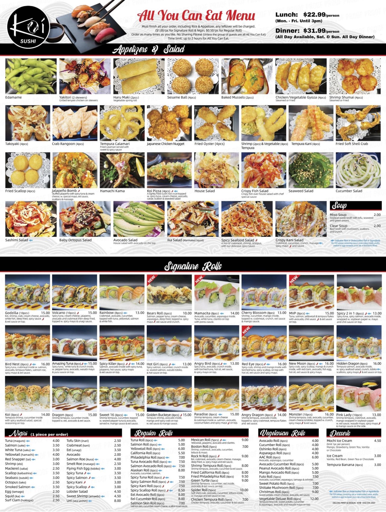 Koi Sushi - Japanese Restaurant | Online Order | Chicago | IL