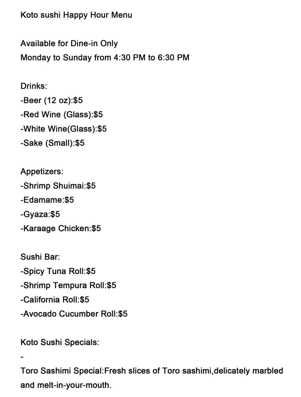 Koto Sushi - Japanese Restaurant｜Online Order｜Philadelphia｜PA