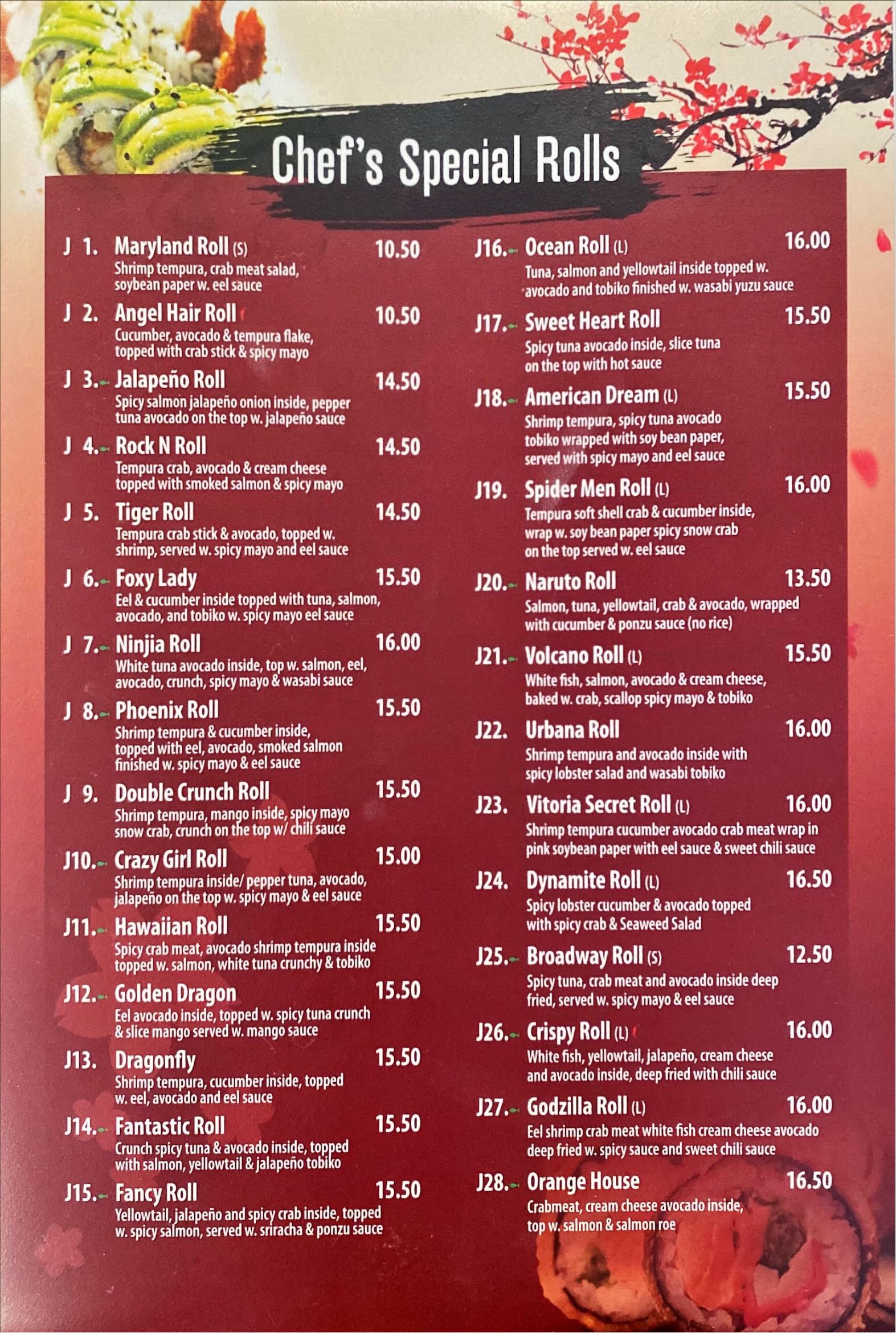 Kyo Sushi-Sushi Bars | Online Order | Frederick | MD