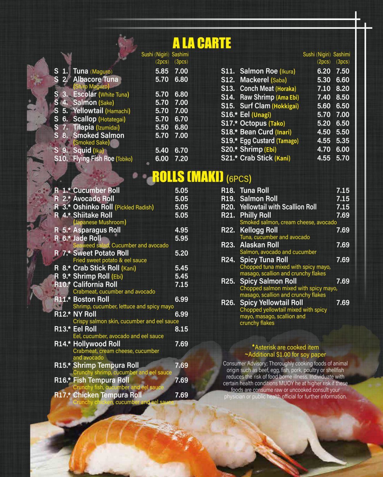 Kyoto - Sushi · Sashimi · Hibachi丨Online Order丨Vancouver丨WA