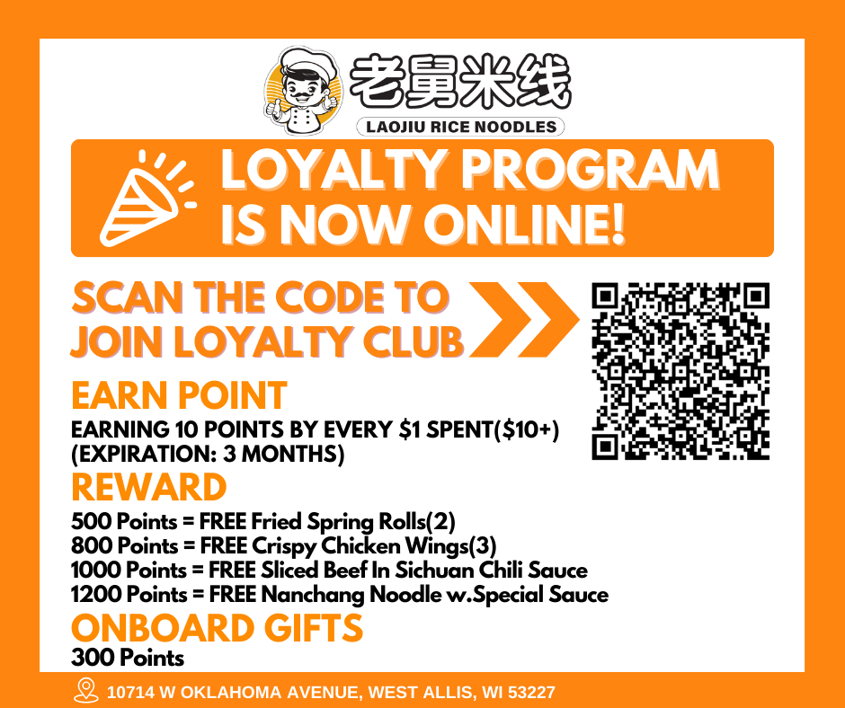 Home - Laojiu Rice Noodles