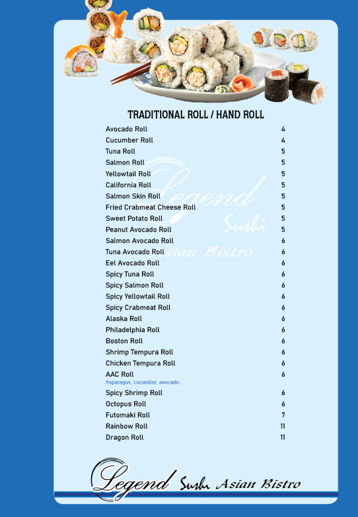 Legend Sushi｜Online Order｜Ballston Spa｜NY