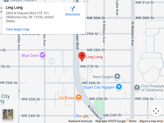 Ling Long - Chinese Restaurant | Online Order | Oklahoma City | OK