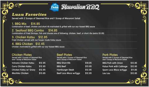 Home - LUAU Hawaiian BBQ