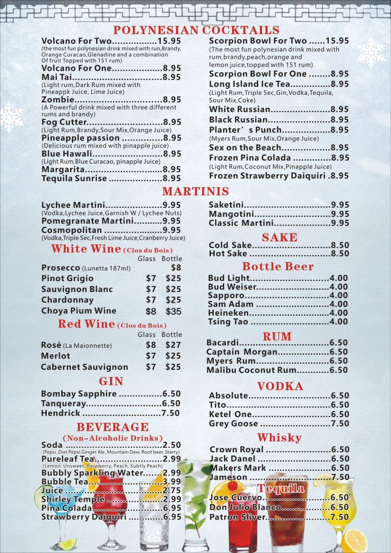 Menu - Lucky Fortune