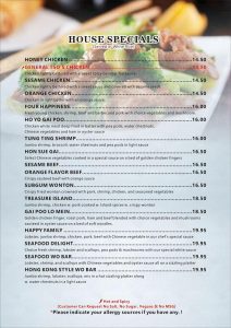 Menu - Lucky Fortune