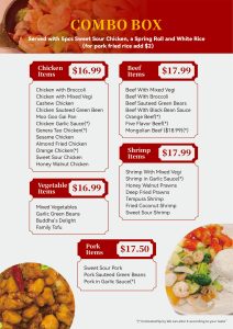 Menu - Mandarin Kitchen