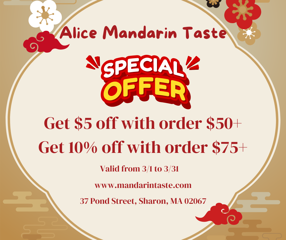 Alice's Mandarin Taste - Chinese Restaurant｜Online Order｜Sharon｜Ma
