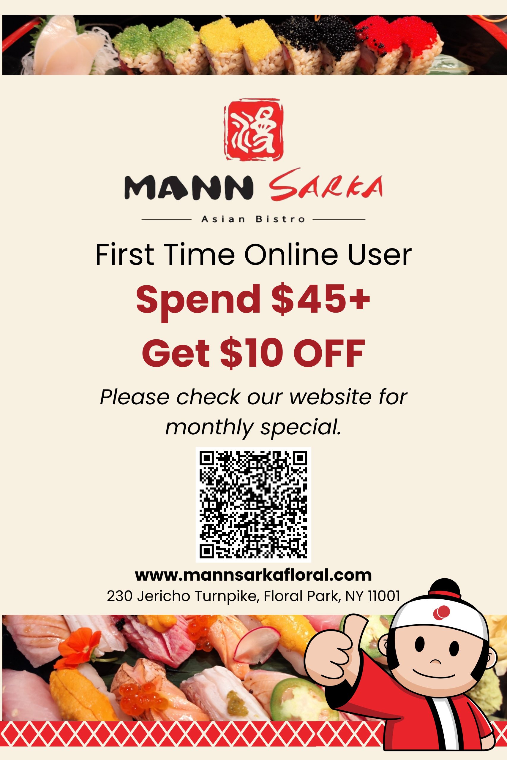 Mann Sarka - Asian Restaurant | Online Order | Floral Park | NY