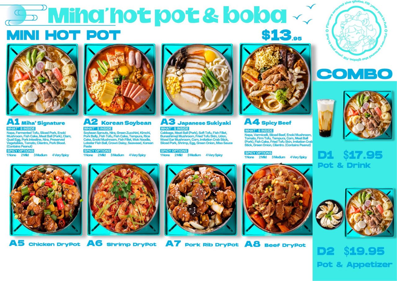 Miha Hot Pot & Boba｜Online Order｜McAllen｜TX