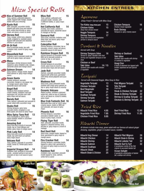 Mizu Sushi Of Verona｜Online Order｜Verona｜NJ