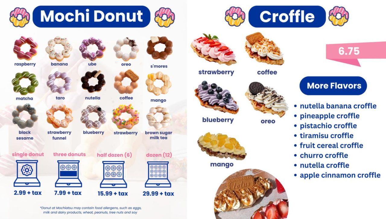 Menu - Mochiatsu