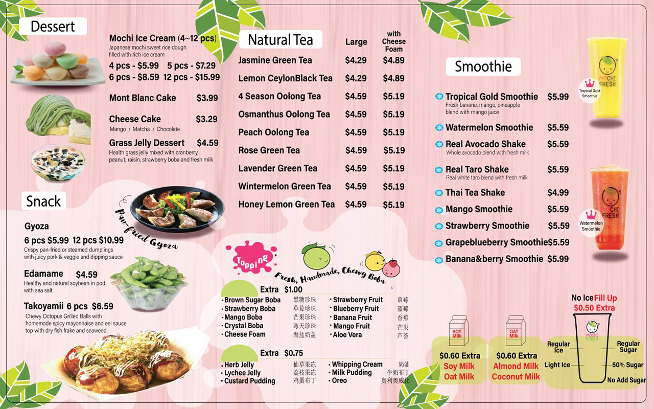 Mochi Fresh｜Online Order｜Tempe｜AZ